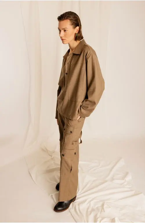 FORTELA Jayda Military Cargo Trousers
