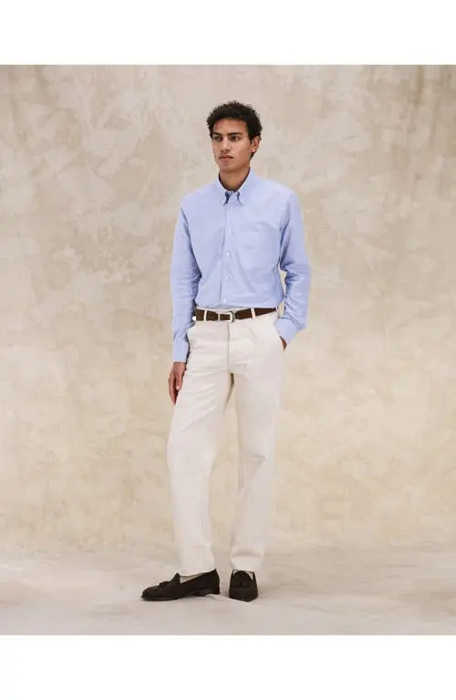 FORTELA Costes Classic Cotton Shirt - Sky