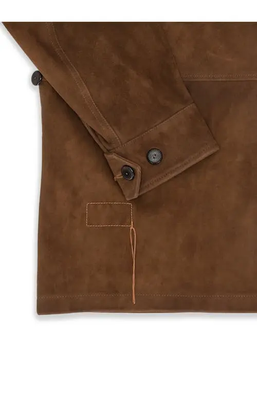 FORTELA Julian Jungle Suede Jacket - Brown
