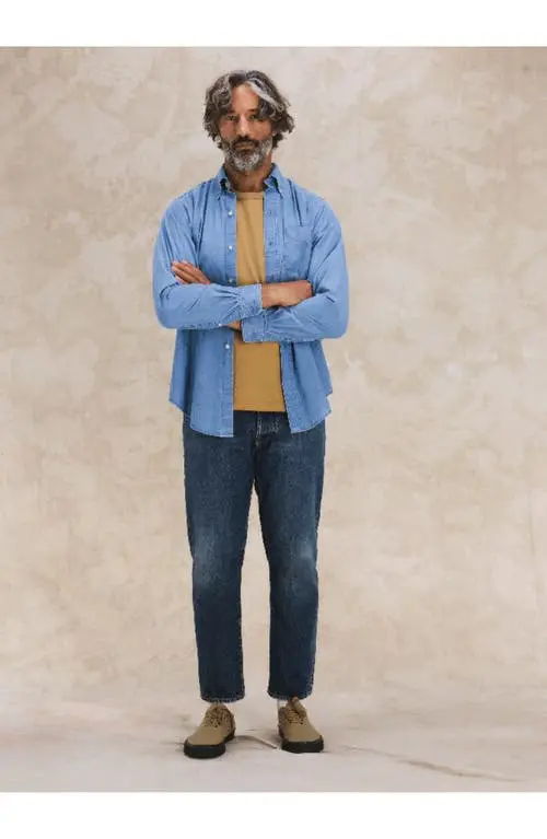 FORTELA King Chambray Shirt - Light Blue