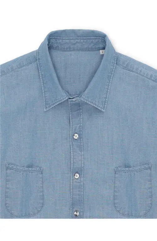 FORTELA Liam Cotton Chest Pocket Shirt Stondato