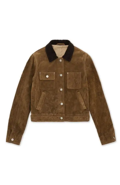 FORTELA Fedra Suede Leather Jacket