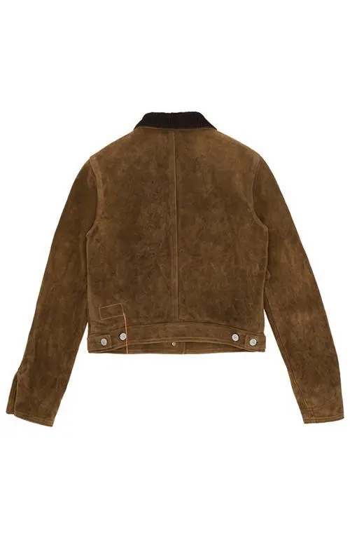 FORTELA Fedra Suede Leather Jacket