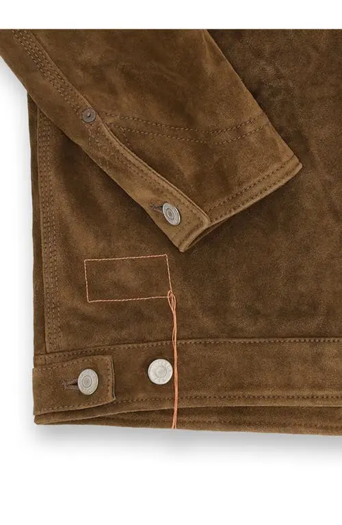 FORTELA Fedra Suede Leather Jacket