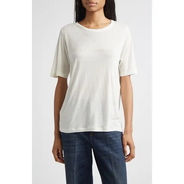 Stella McCartney Beaded Logo T-shirt