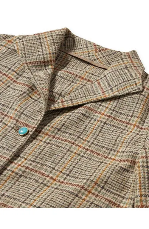 FORTELA Classic Wool Check Jacket
