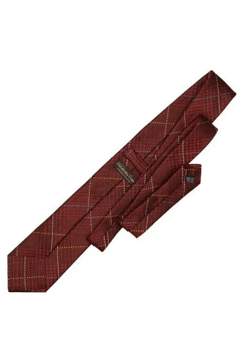 ELIZABETTA Spoleto Silk Jacquard Neck Tie