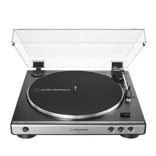 AUDIO-TECHNICA At-lp60x Fully Automatic Belt-drive Stereo Turntable - Gunmetal/black