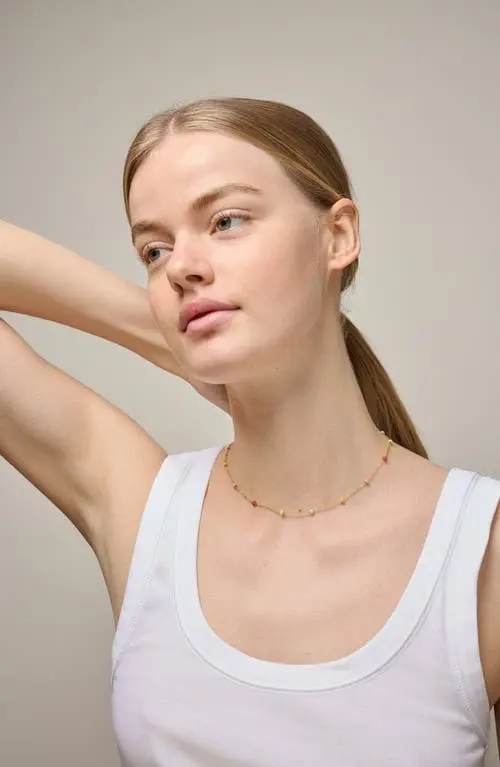 ENAMEL COPENHAGEN Lola Bold Necklace - Rainbow