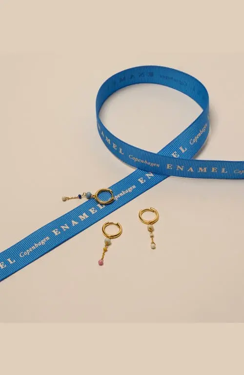 ENAMEL COPENHAGEN Lola Bold Hoop Earrings - Daisy