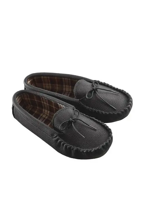 CELTIC & CO. British Golf Moccasins - Black