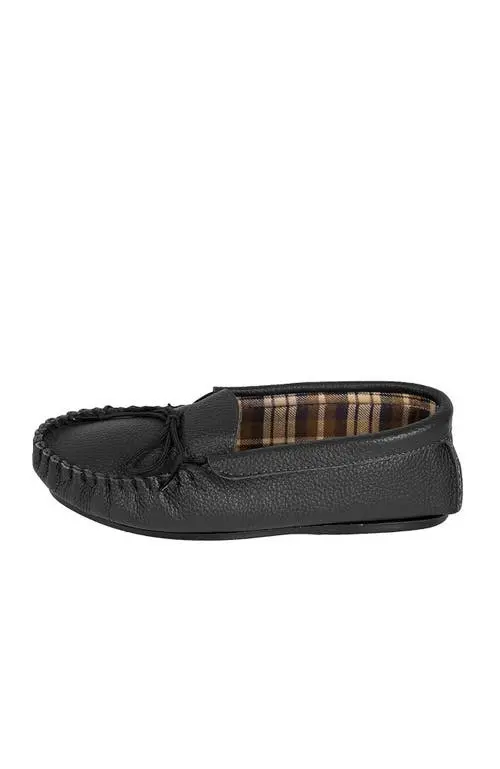 CELTIC & CO. British Golf Moccasins - Black