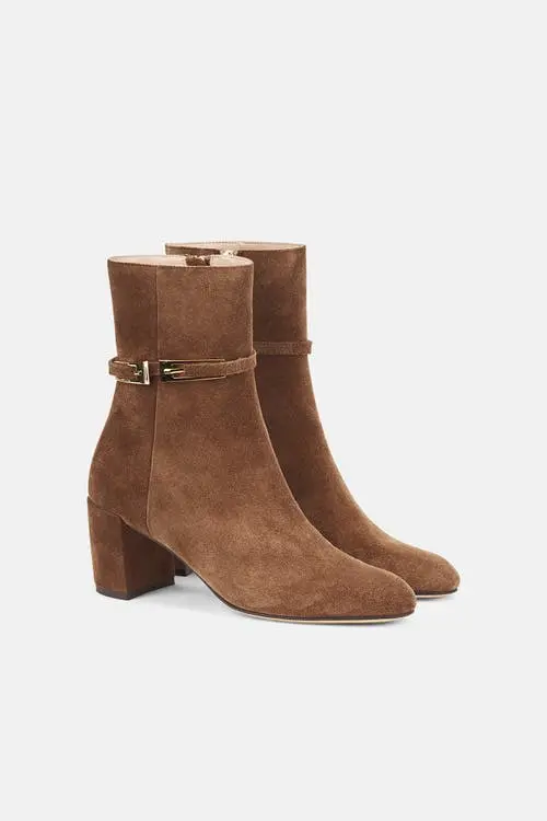 Agl Lynn Buckle Heeled Bootie
