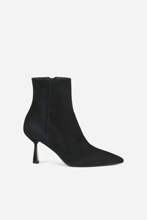 Agl Velour Ankle Boots