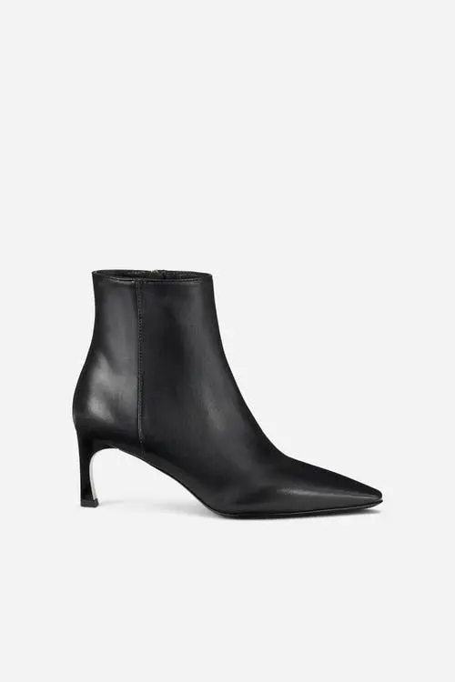 Agl Taylor Heeled Nappa Leather Ankle Boots