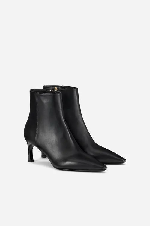Agl Taylor Heeled Nappa Leather Ankle Boots