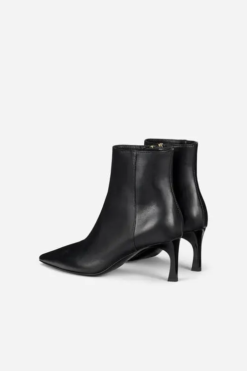 Agl Taylor Heeled Nappa Leather Ankle Boots