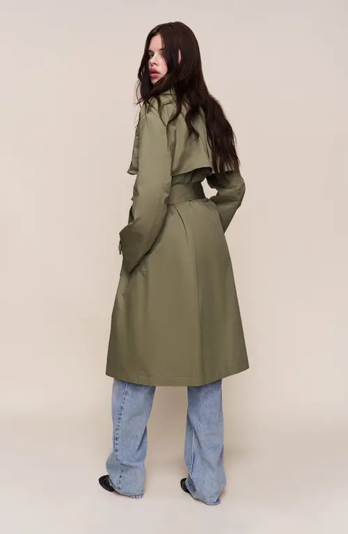 GUIZIO Classic Trench Coat