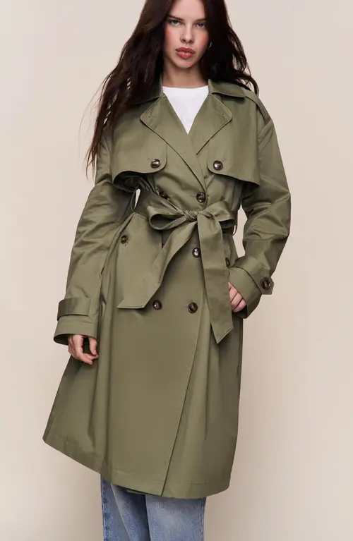 GUIZIO Classic Trench Coat