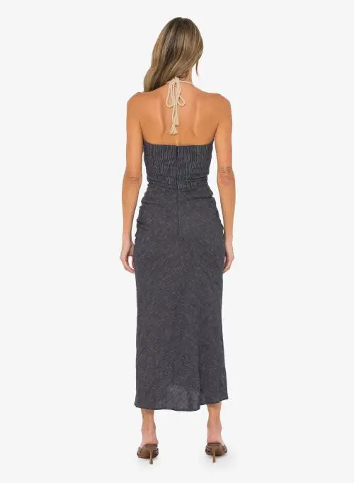 JBQ Montauk Strapless Midi Dress