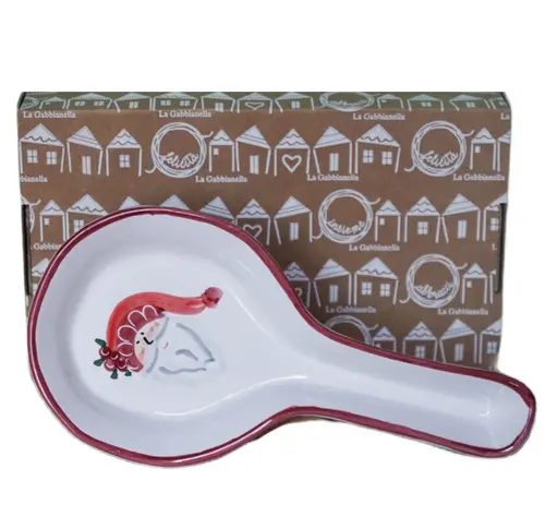 LA GABBIANELLA Babbo Natale Spoon Rest