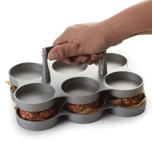 NORPRO Nonstick Cast Aluminum Mini Burger Press