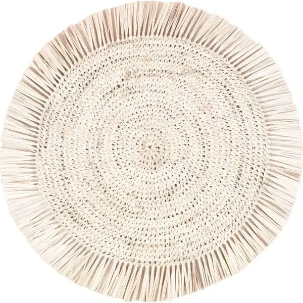 LIKHA Raffia Fringe Placemats