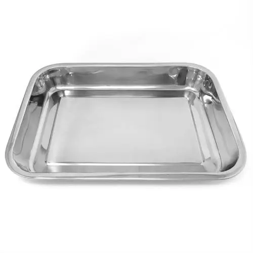 NORPRO Stainless Steel 16 Inch Roast & Lasagna Pan, Heavy Duty