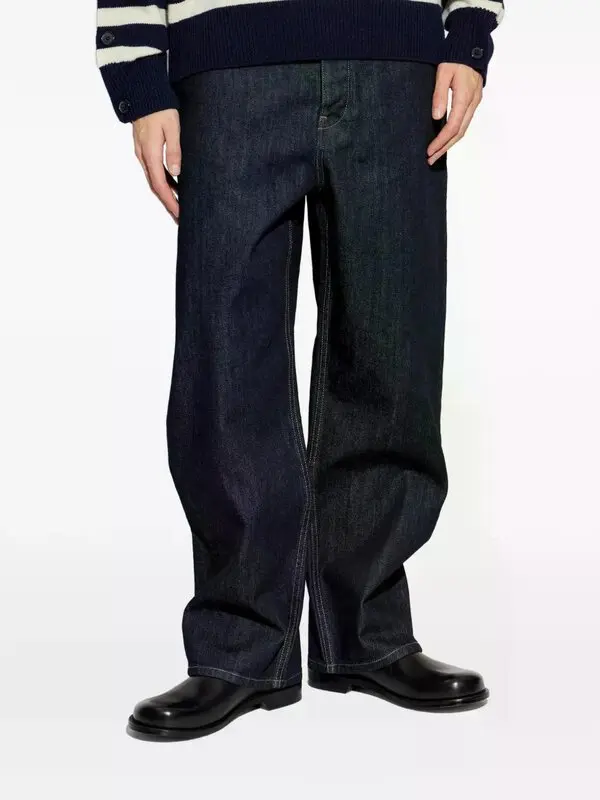 JIL SANDER Button-fastening Jeans