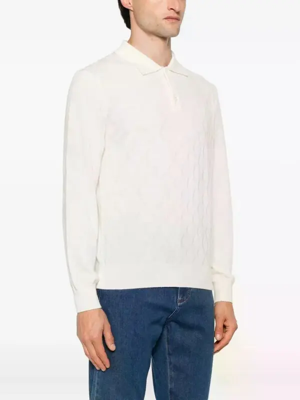 Canali Long-sleeve Polo Shirt