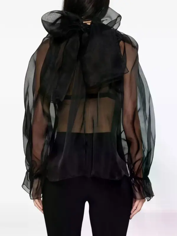 ATU BODY COUTURE Ruffled High-neck Top