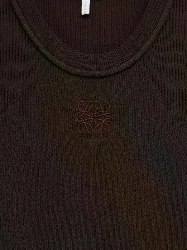 Loewe Logo-embroidered Tank Top