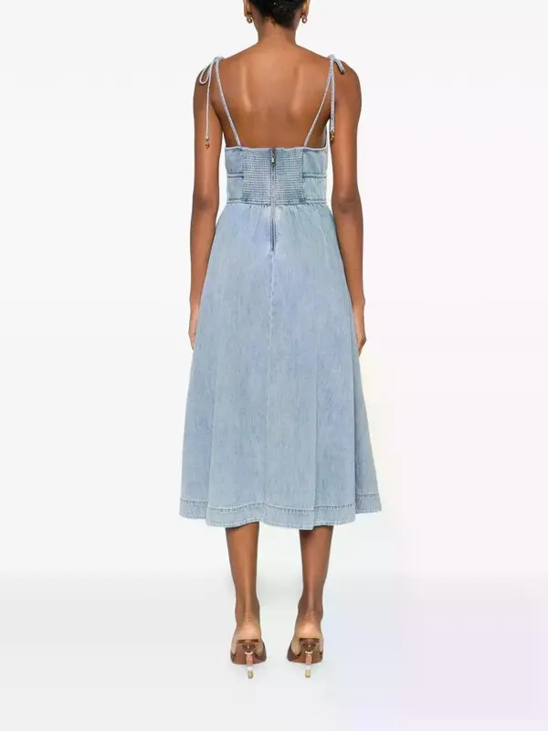 Zimmermann Wanderlust Sleeveless Midi Dress