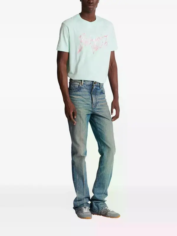 Balmain Straight-leg Denim Jeans