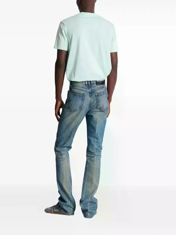Balmain Straight-leg Denim Jeans