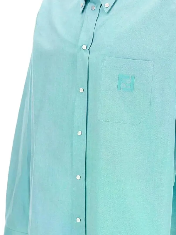 Fendi Cotton Logo Shirt
