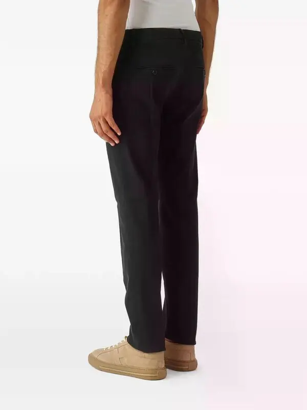 DONDUP Cotton Trousers - Black