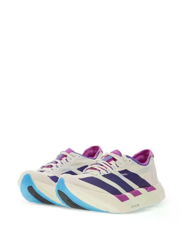 Adidas Striped Adizero Adios Pro 4 Trainers - Neutrals
