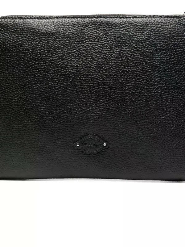 ALBERTO LUTI Top-zip Wrist-strap Clutch