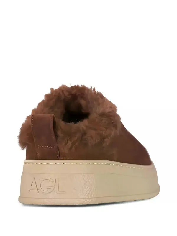 Agl Giuly Platform Suede Mules
