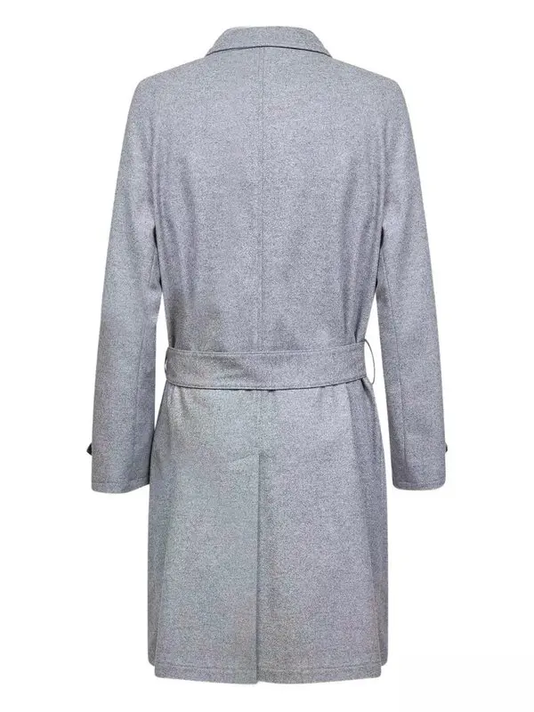 D4.0 Belted Buttoned Coat