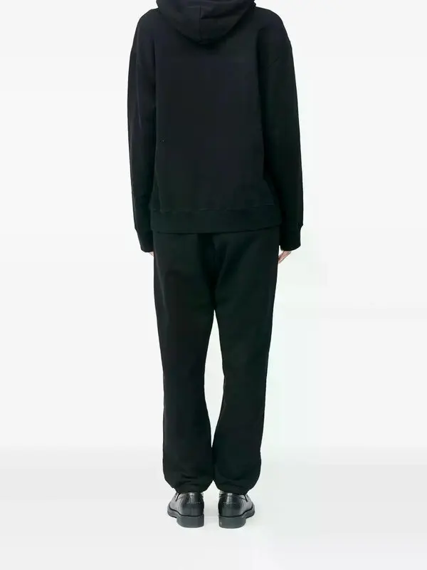 MAISON MARGIELA Patch Detail Hoodie - Black