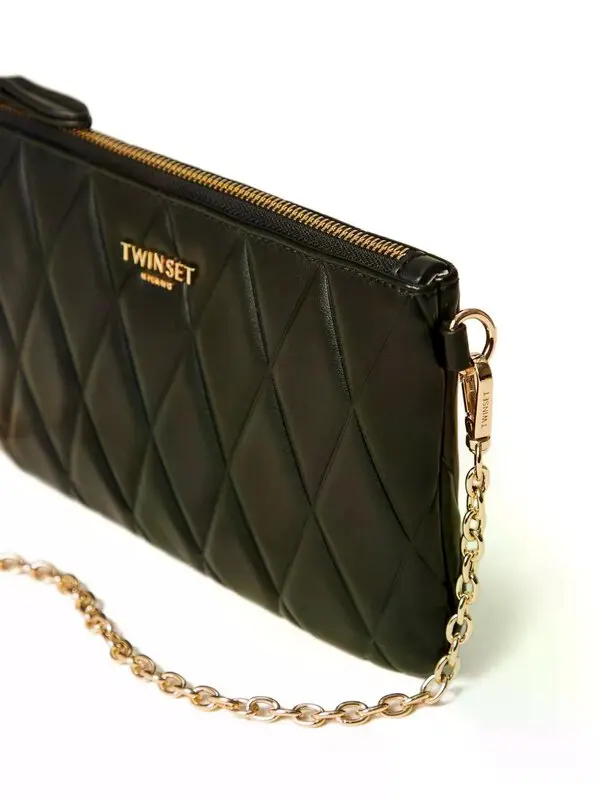 TWINSET Quilted Mini Bag - Black