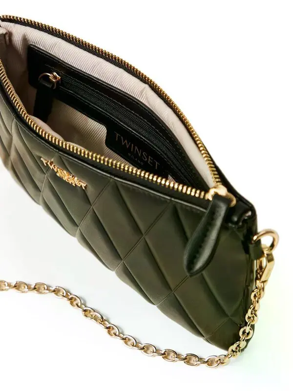 TWINSET Quilted Mini Bag - Black