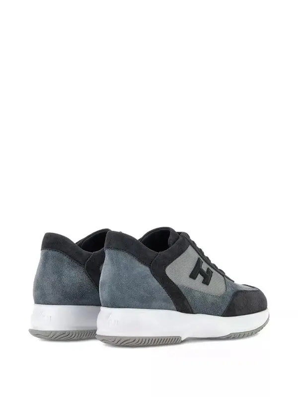 Hogan Interactive Logo-appliqué Sneakers - Grey