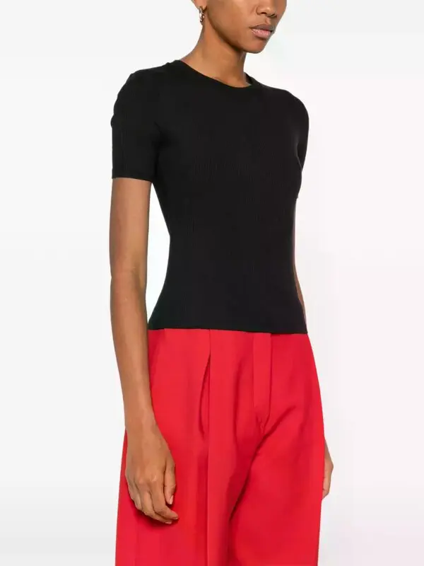 Calvin Klein Ribbed Short-sleeve T-shirt