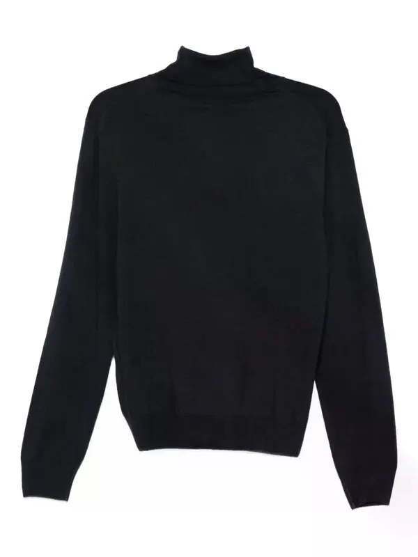 Canali Turtleneck Fine Knit Sweater