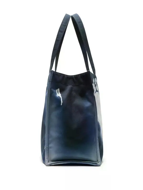 Acne Studios Print-detail Tote - Blue