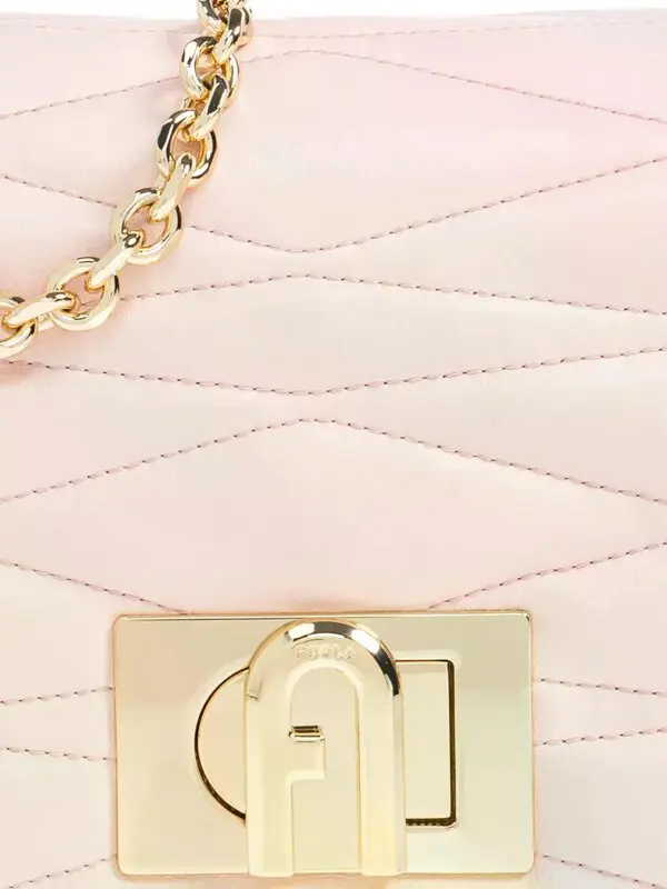 Furla 1927 Quilted Crossbody Bag - Pink
