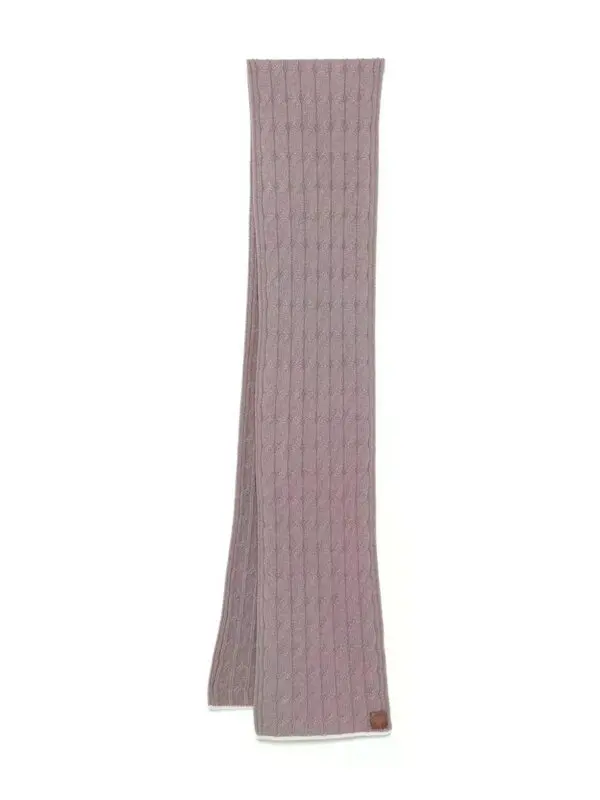 Eleventy Cable-knit Scarf